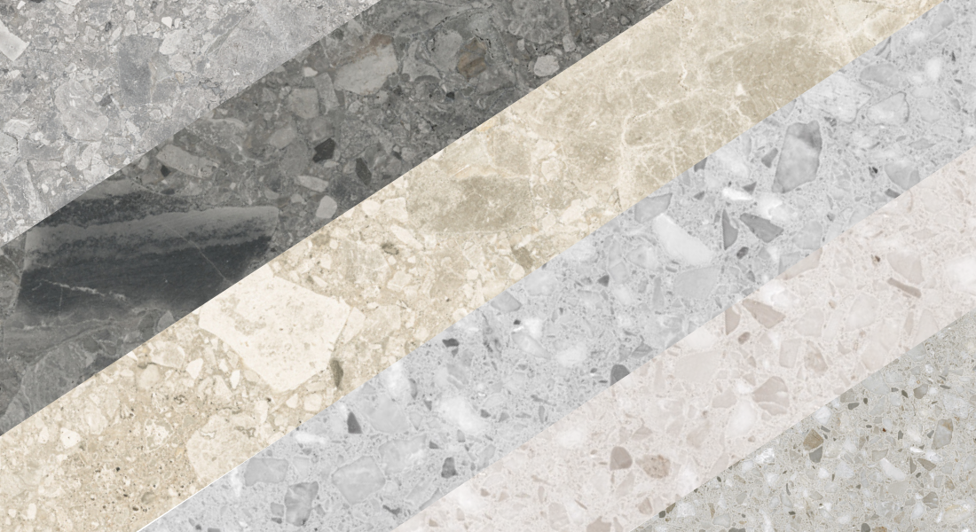 Tile Direct |Affogato Tile Series | Inspired by Terrazzo looks